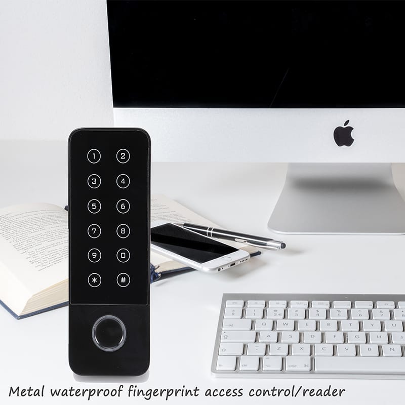 Metal waterproof biometric fingerprint touch keypad reader touch keypad ...